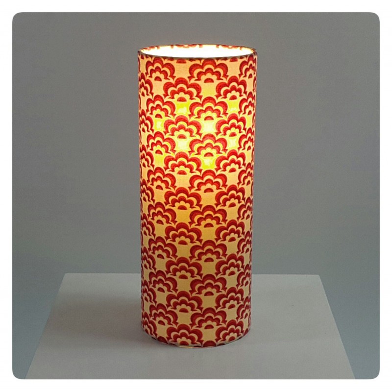 Bedroom lamp "Coral shell" - A bright bedside lamp!